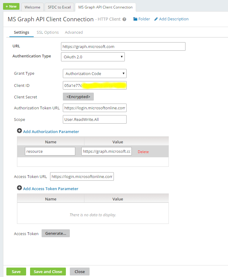 Integrating with the Microsoft Graph API