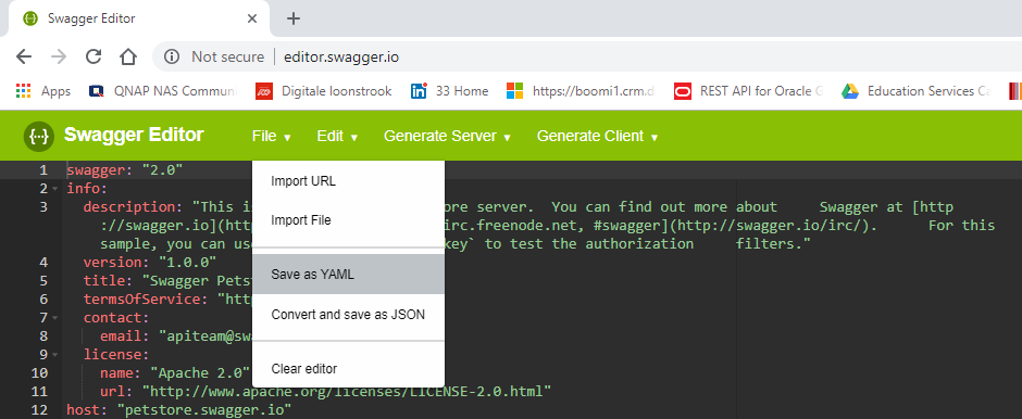 Developing REST API's in a Design First Approach: A First Take...