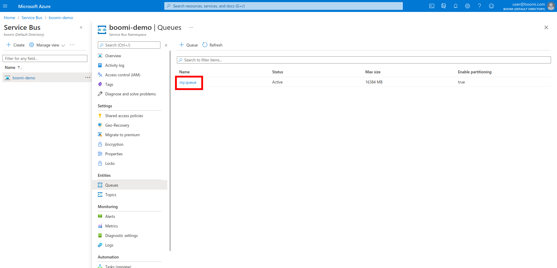 Article: How to Connect to Microsoft Azure Service Bus with the JMS Connector - Boomi Community