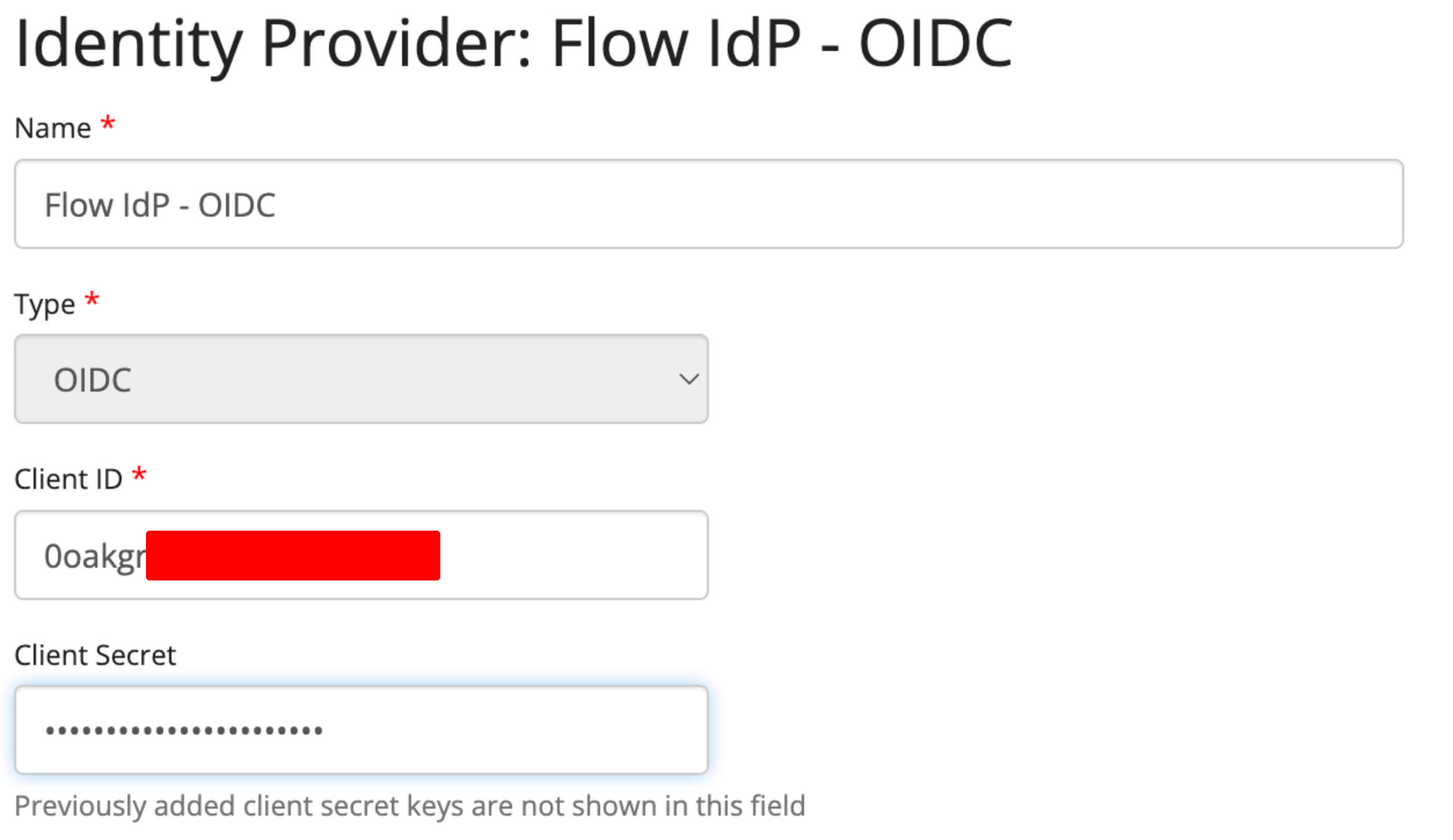 Article: Configuring an Okta OIDC application with Flow Identity ...
