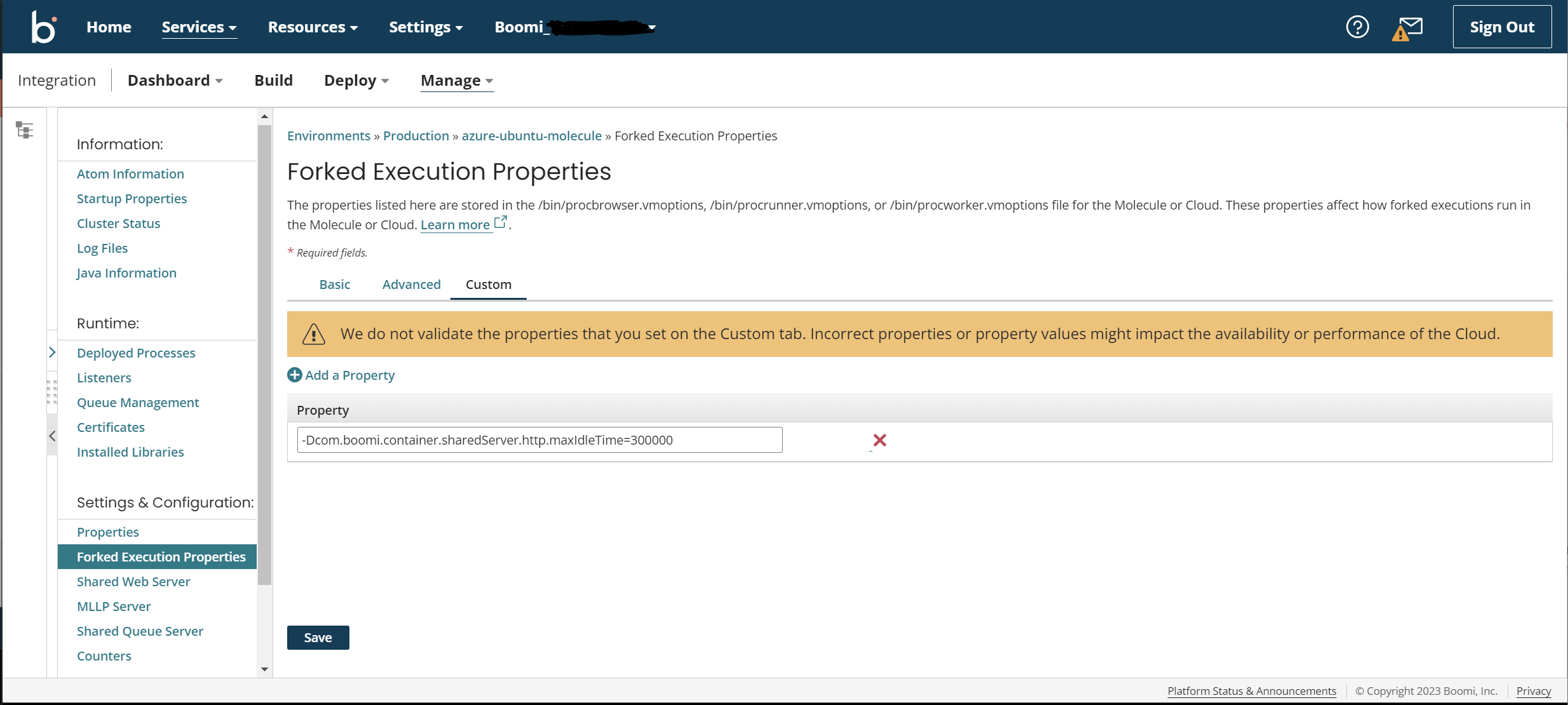 Article How To Increase The Webserver Idle Connection Timeout Setting On A Private Atom Cloud