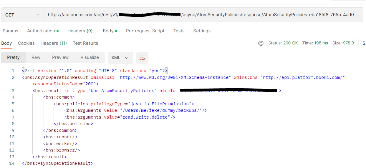 Article: How the Security Policy API Works - Boomi Community