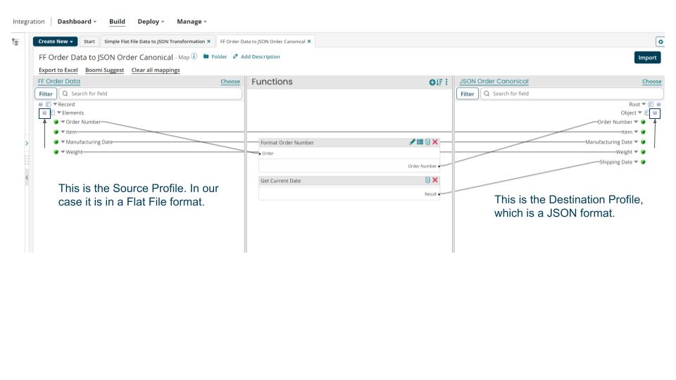 Article: Getting Started: Simple Data Transformation - Boomi Community
