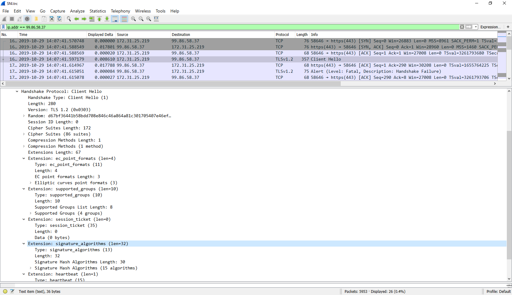 Article: Received fatal alert: handshake_failure through SSLHandshakeException - Boomi Community