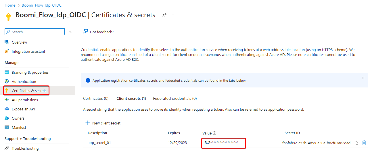 Article: Configuring Azure AD B2C Tenant as Boomi Flow Identity Provider - Boomi Community
