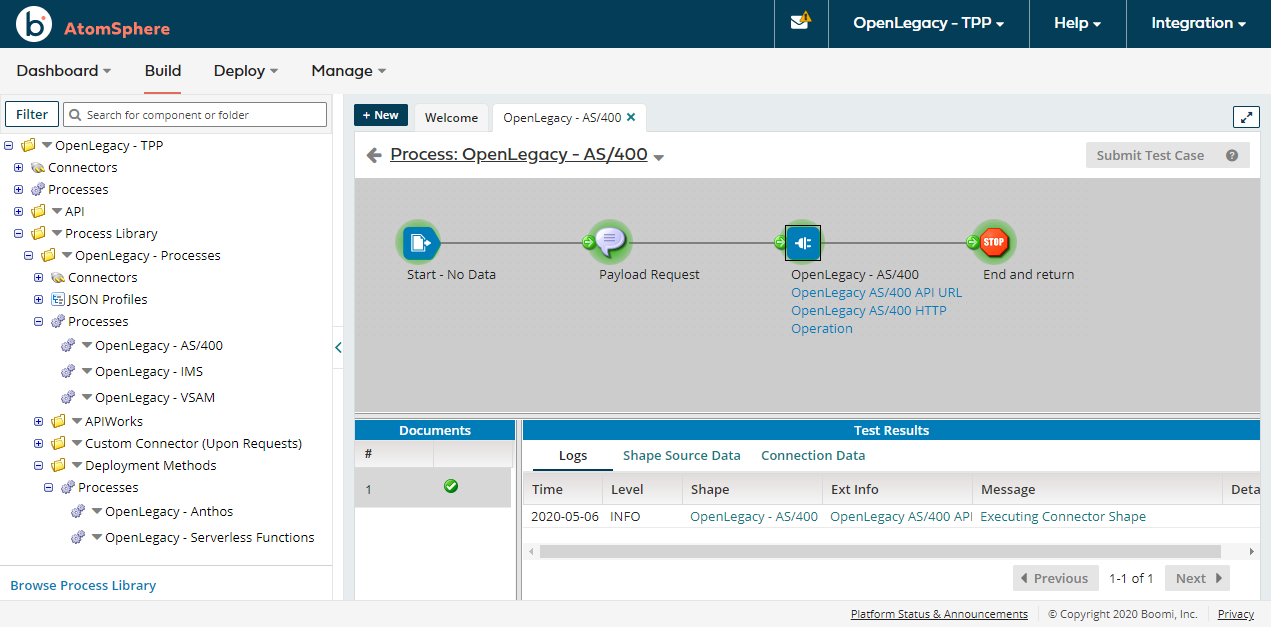 Article: Getting Started with the OpenLegacy API Solution - Boomi Community