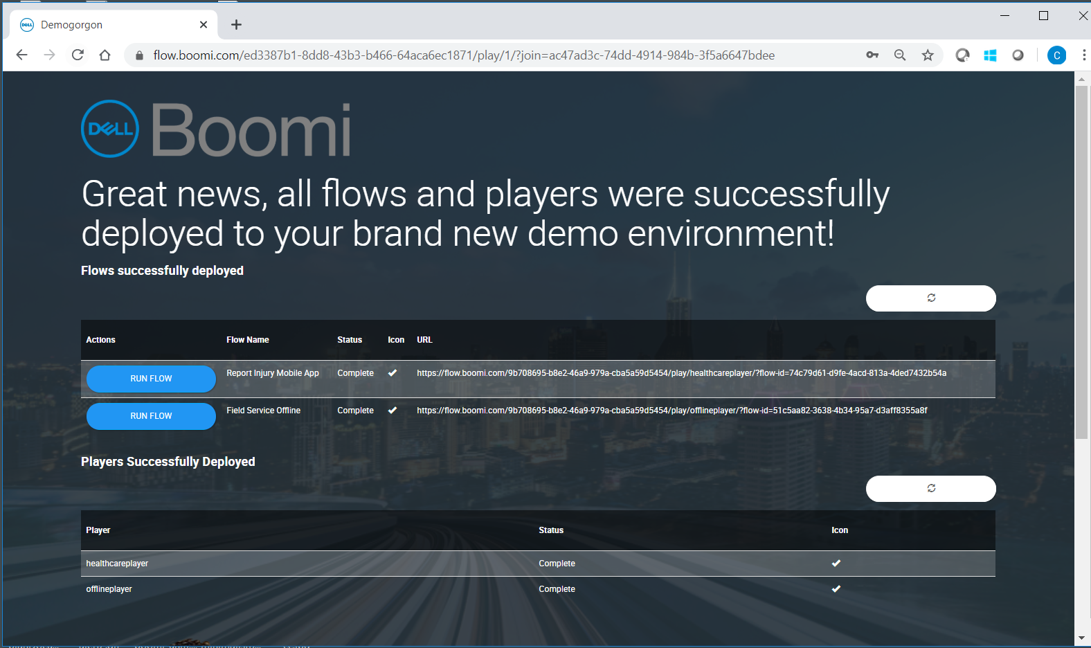 Article: Calling the Flow API with an Atom Process - Boomi Community