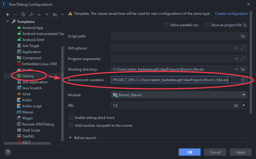 Article: Setting up IntelliJ to Test Groovy Code in Boomi - Boomi Community