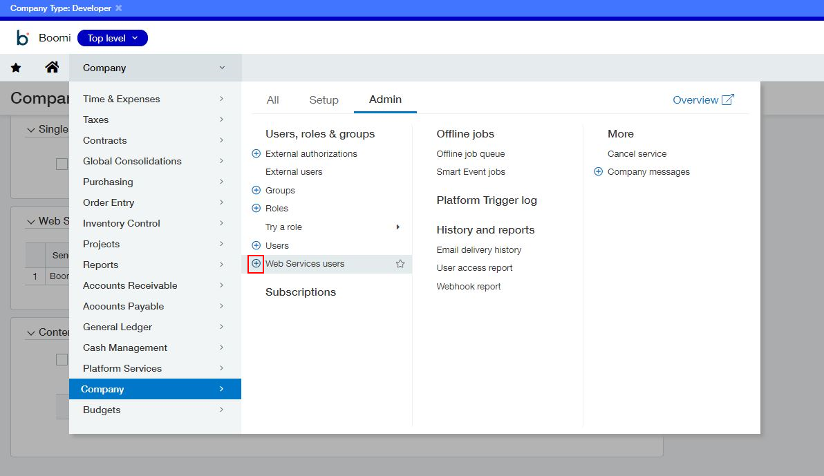 Article: Getting Started with the Intacct Connector - Boomi Community