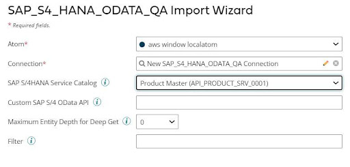 Article: Getting started with SAP S/4HANA OData Connector - Boomi Community