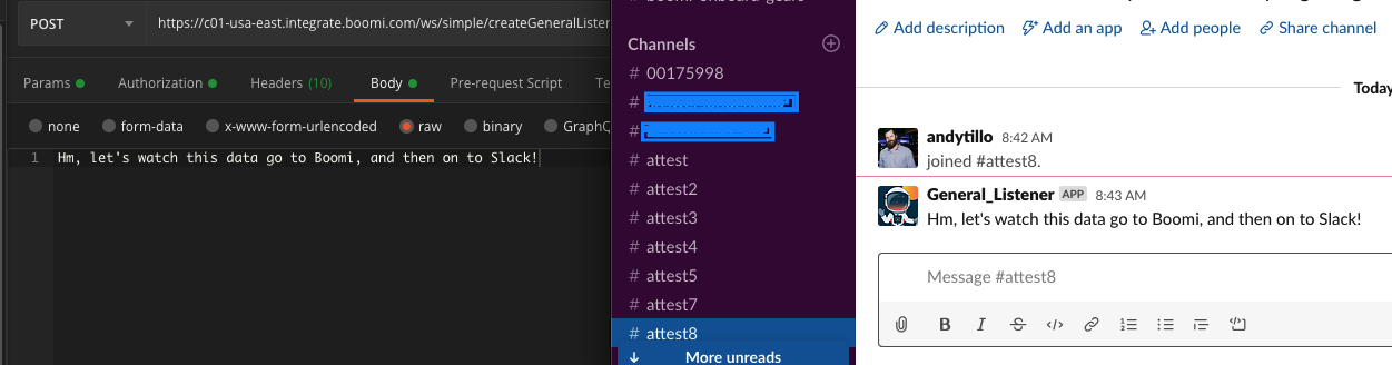 Article: Create a simple web listener to send data, and test with ...
