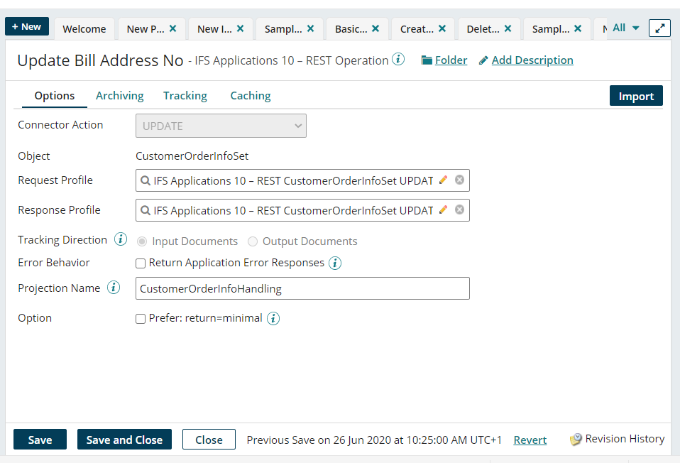 Article: Getting Started with the IFS Applications 10 REST Connector ...
