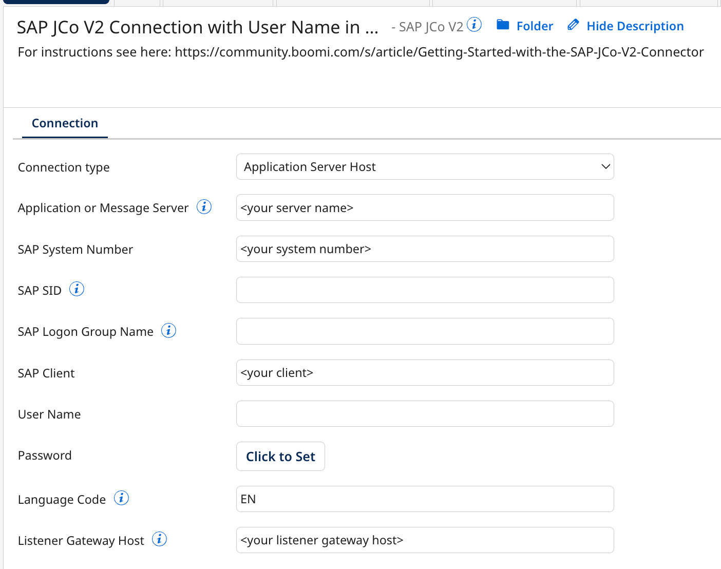 Article Recipe Getting Started With The Sap Jco V2 Connector Boomi