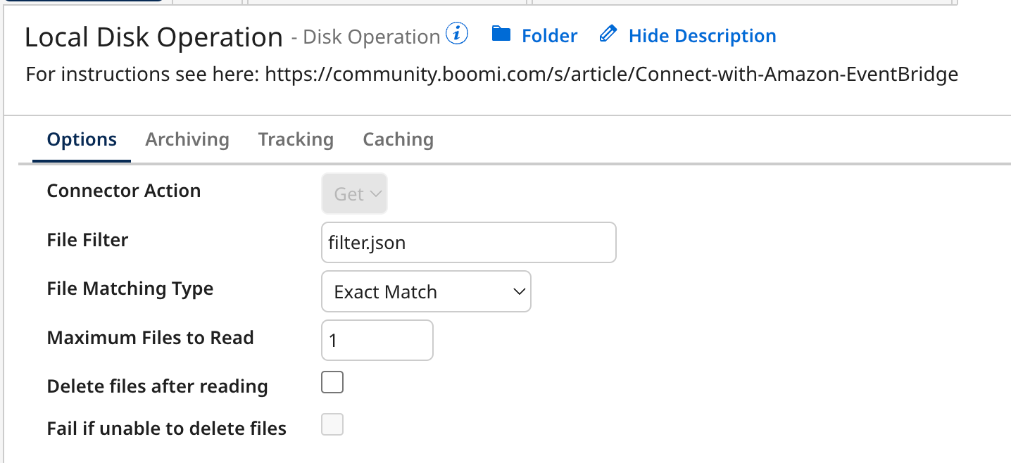 Article: Recipe: Connect with Amazon EventBridge - Boomi Community
