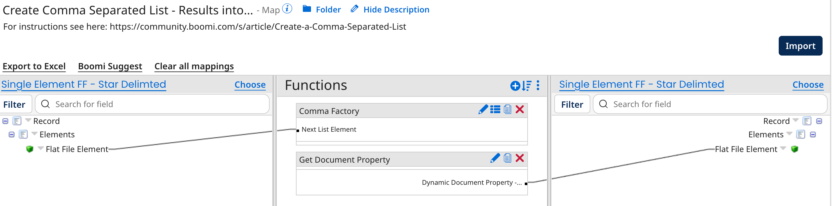 Article Recipe Create A Comma Separated List Boomi Community