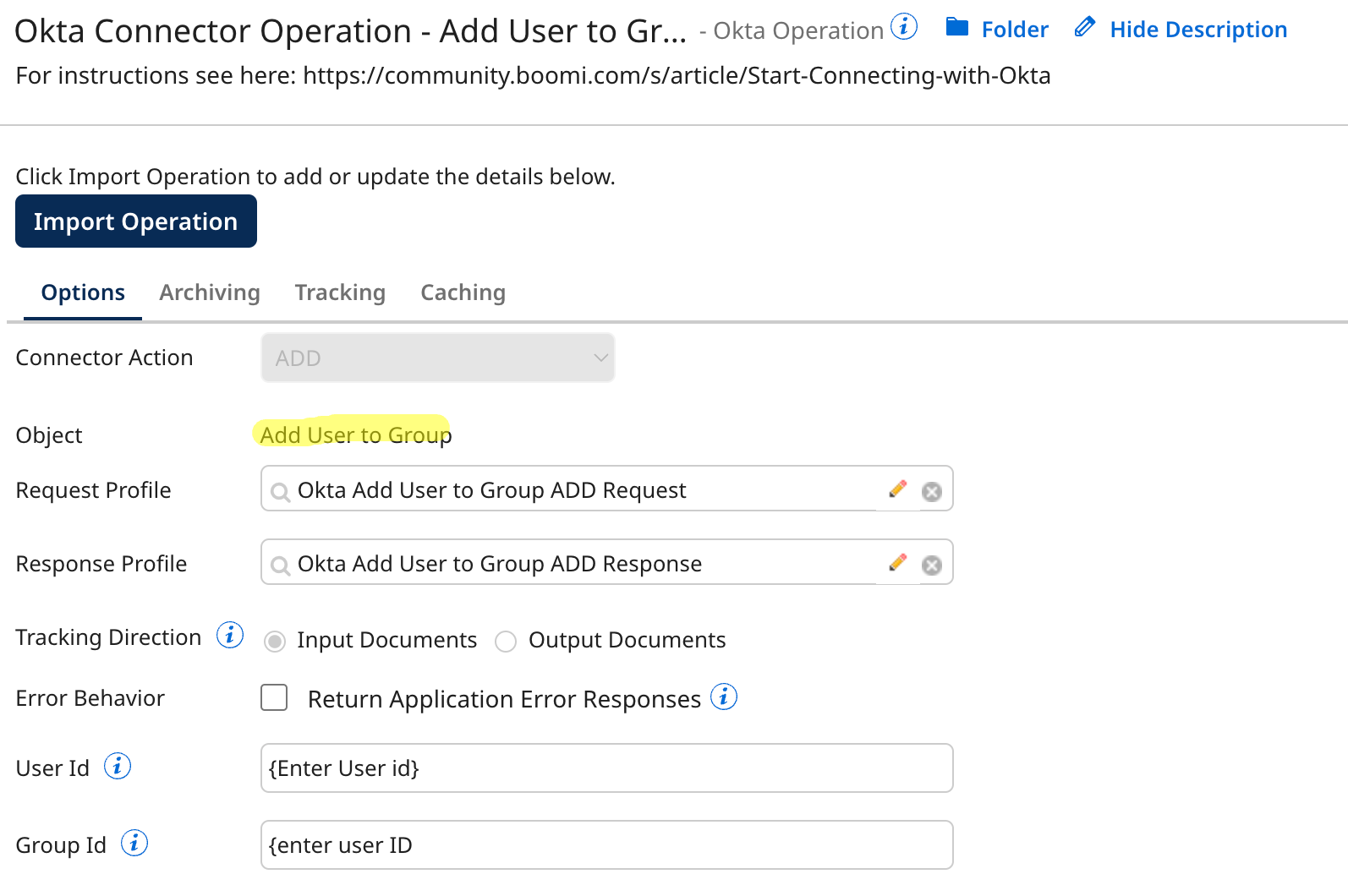 Article: Recipe: Start Connecting with Okta - Boomi Community