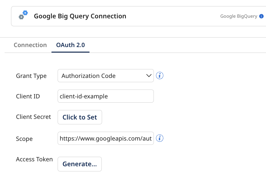 Article: Recipe : Start Connecting with Google BigQuery - Boomi Community