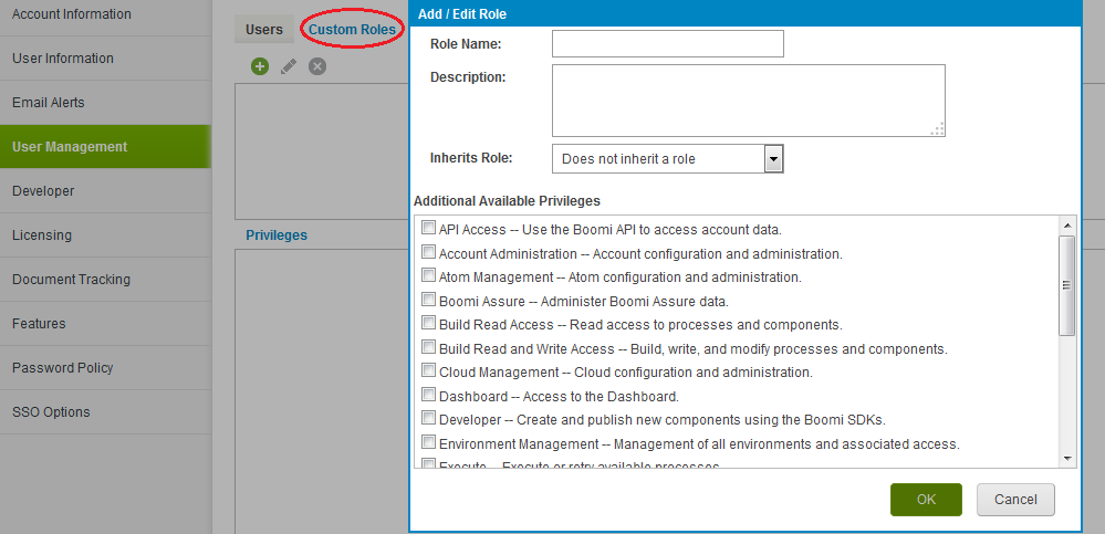 Article: Understanding User Management and Custom Roles - Boomi Community