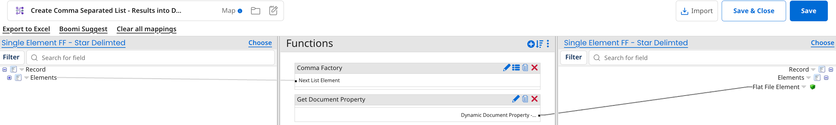 Article: Recipe: Create a Comma-Separated List - Boomi Community