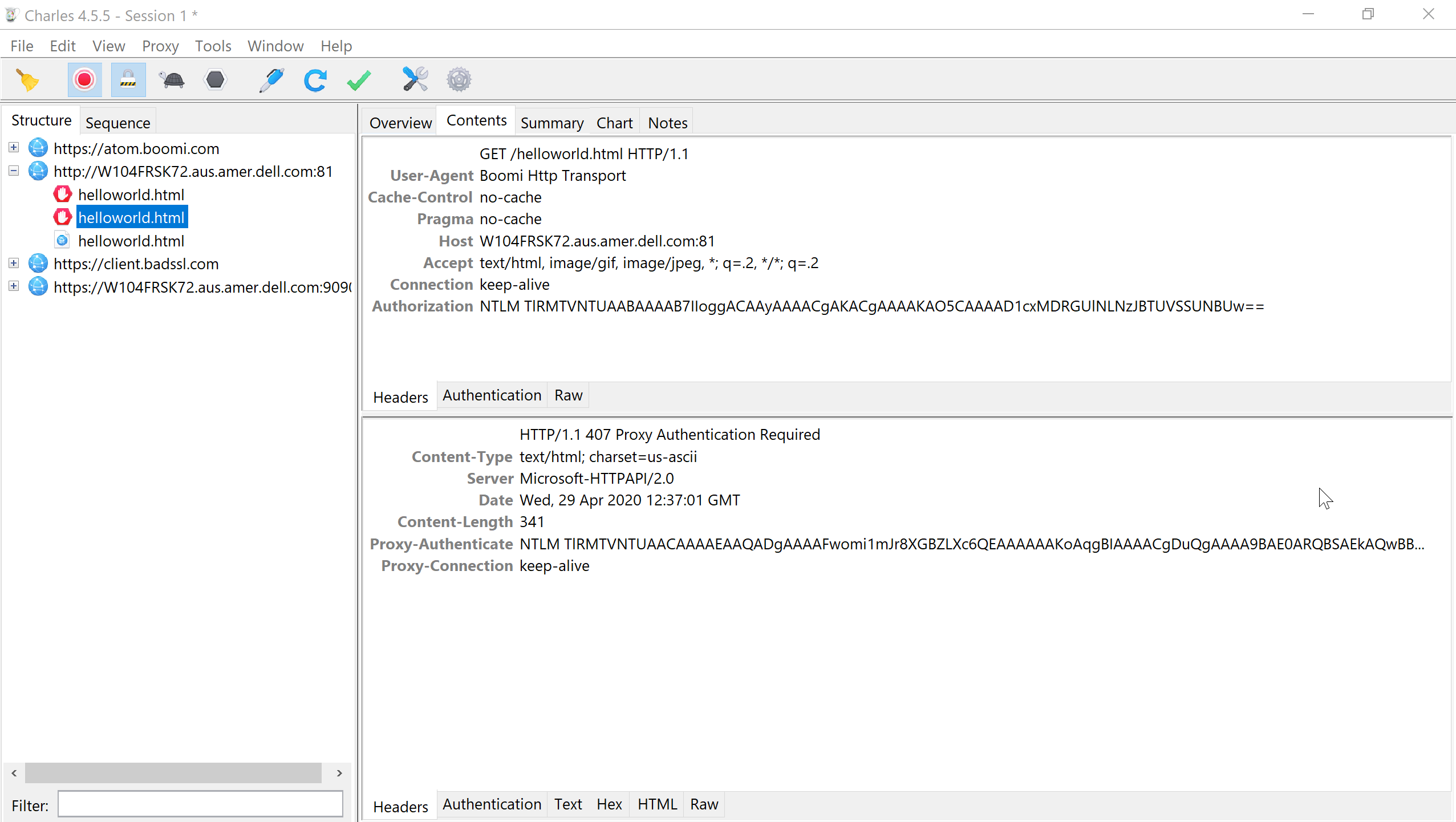 Article: HTTP Client Connector using Authentication Type "NTLM Authentication" fails with NTLM ...