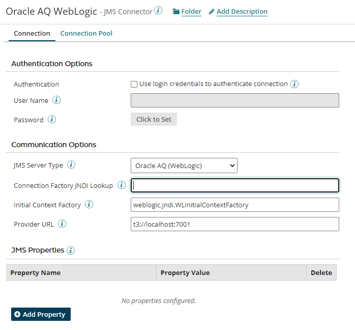Article Oracle Aq Weblogic Jar File Setup Boomi Community