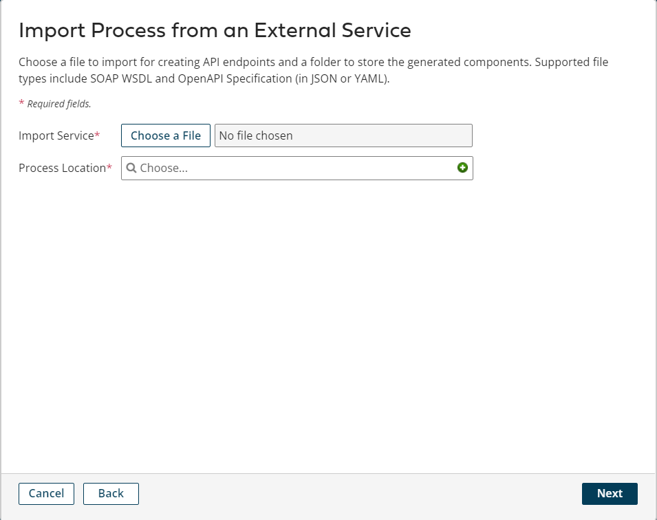 Article Api Service Configuration Issue Apim Error Importing Process From An External