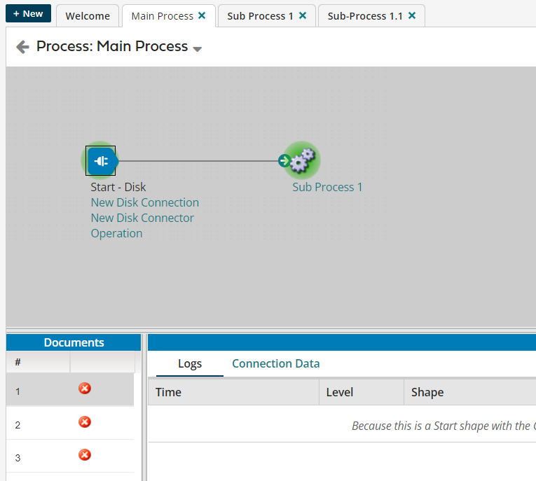 Article: Sub process start shape(Data PassThrough) fails to complete execution - Boomi Community