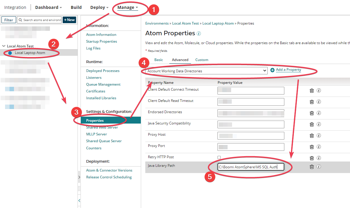 Article: Using Windows authentication with a MS SQL server database - Boomi Community