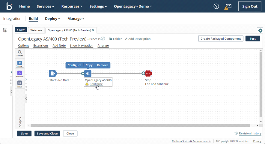 Article: Getting started with the OpenLegacy AS/400 - Partner Connector - Boomi Community