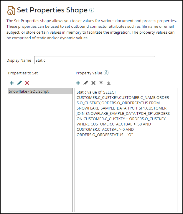 Article: How to create a dynamic query for Snowflake - Boomi Community