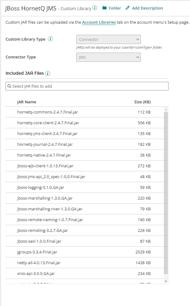 Article: JBoss HornetQ 2.4 JMS Configuration - Boomi Community