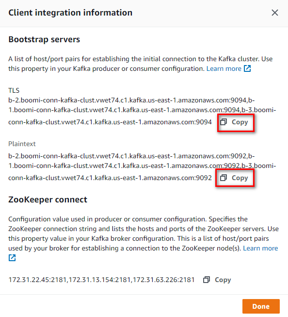 Article: Kafka connector: Integrating with Amazon Managed Streaming for Apache Kafka (MSK ...