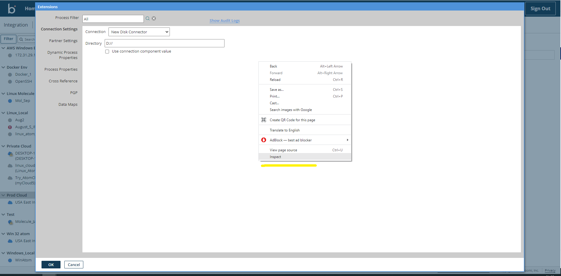 Article: How to identify the environment extensions when component ...