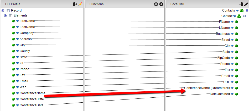 Article How To Output Default Field Values From A Map Boomi Community