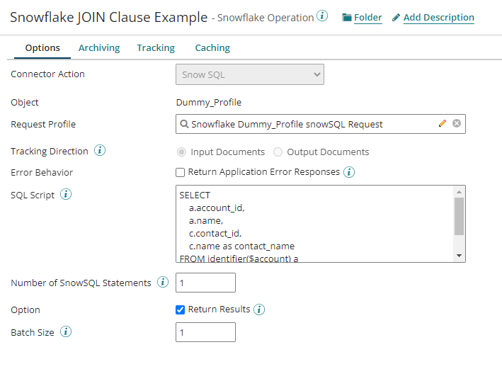 Article Dynamically Set Database Name Within Snowflake Connector Boomi Community