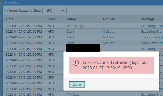 Article Errors Occurred Retrieving Data For Boomi Community