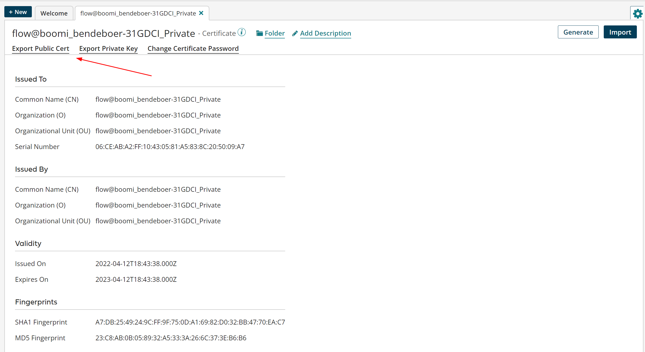 Article: Connect Flow to Integration Using Certificate Authentication ...