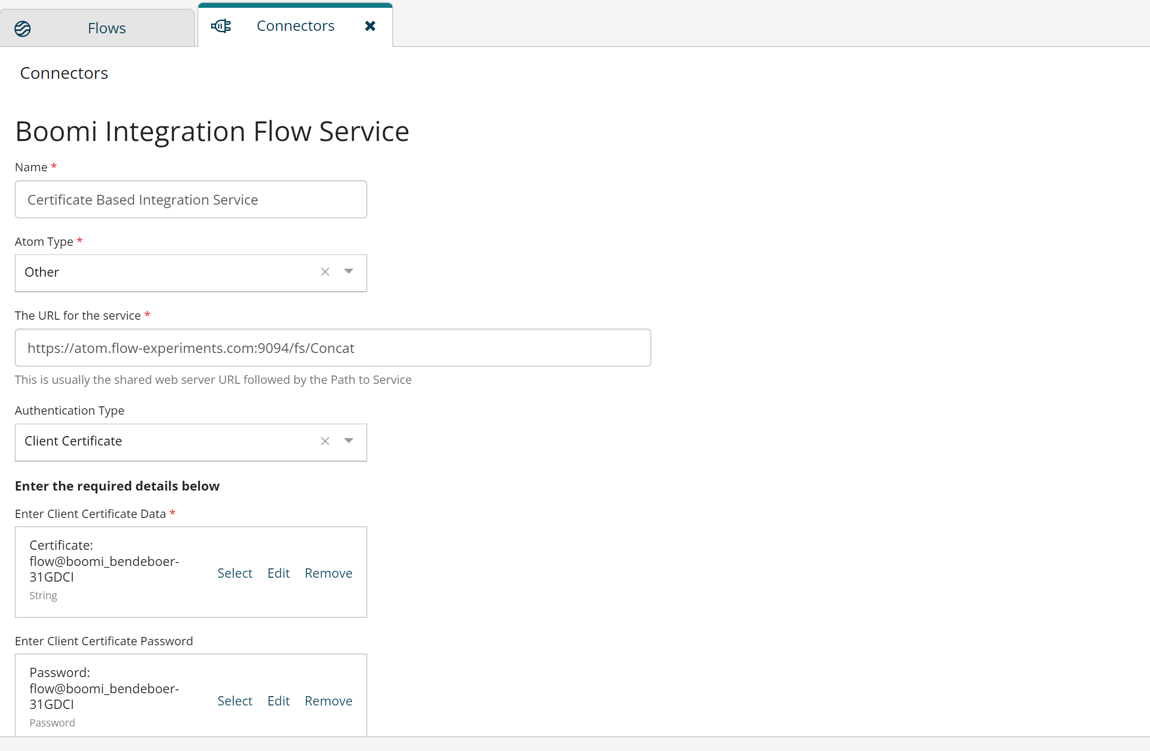 Article: Connect Flow to Integration Using Certificate Authentication ...