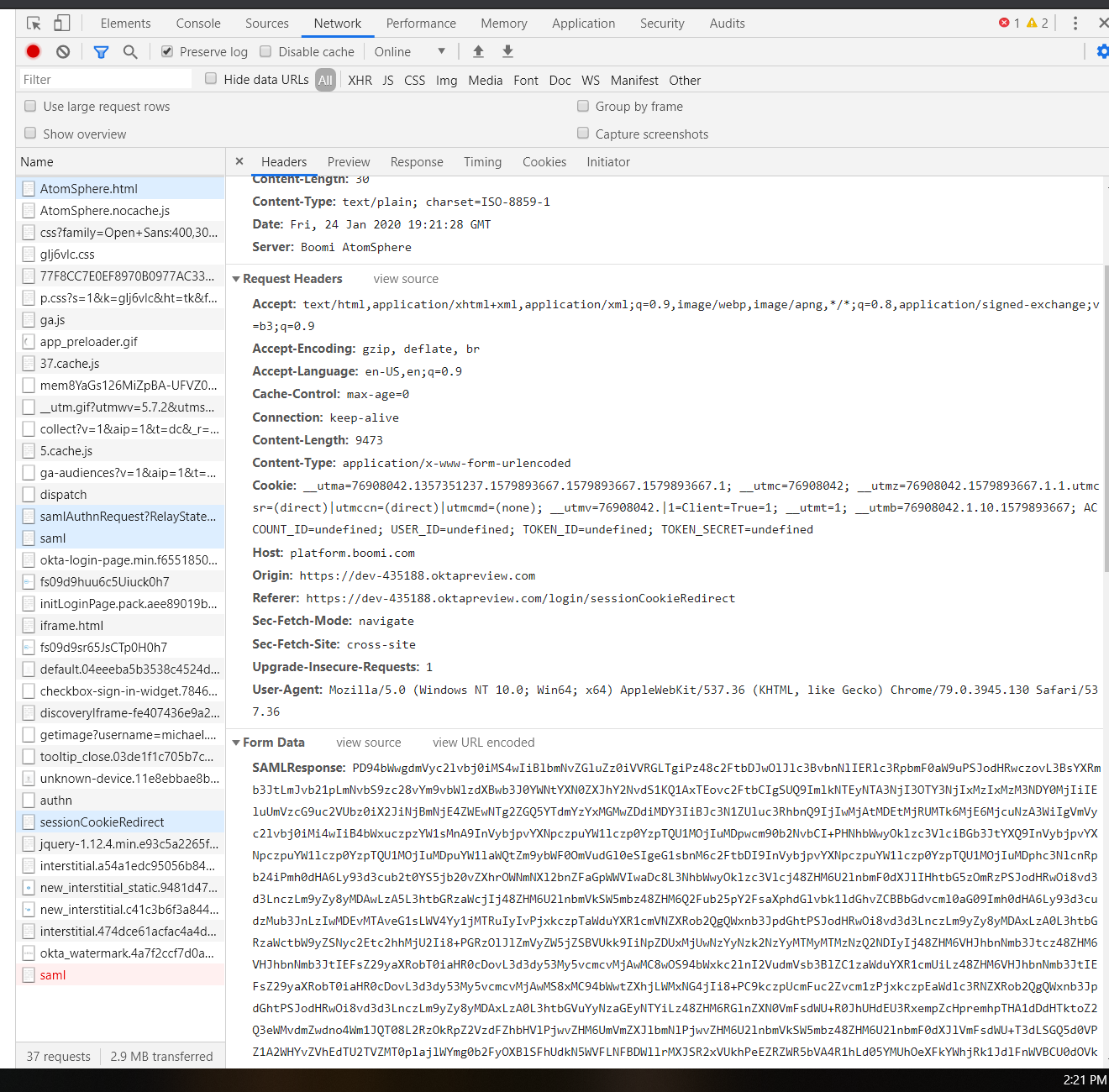 Article: Error: Forbidden: Invalid SSO Request - Boomi Community