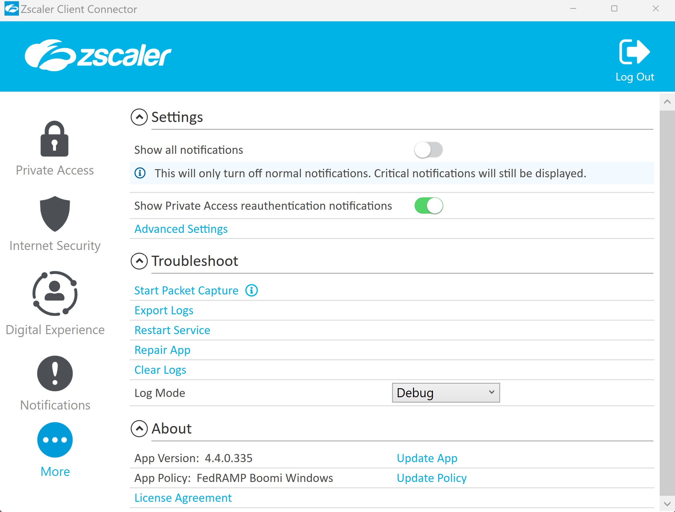 Article: Networking Basics - Capturing Tools - Zscaler VPN - Boomi ...