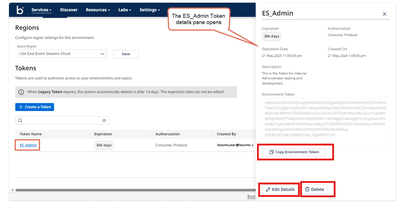 Article: How to Create a Token in Event Streams - Boomi Community