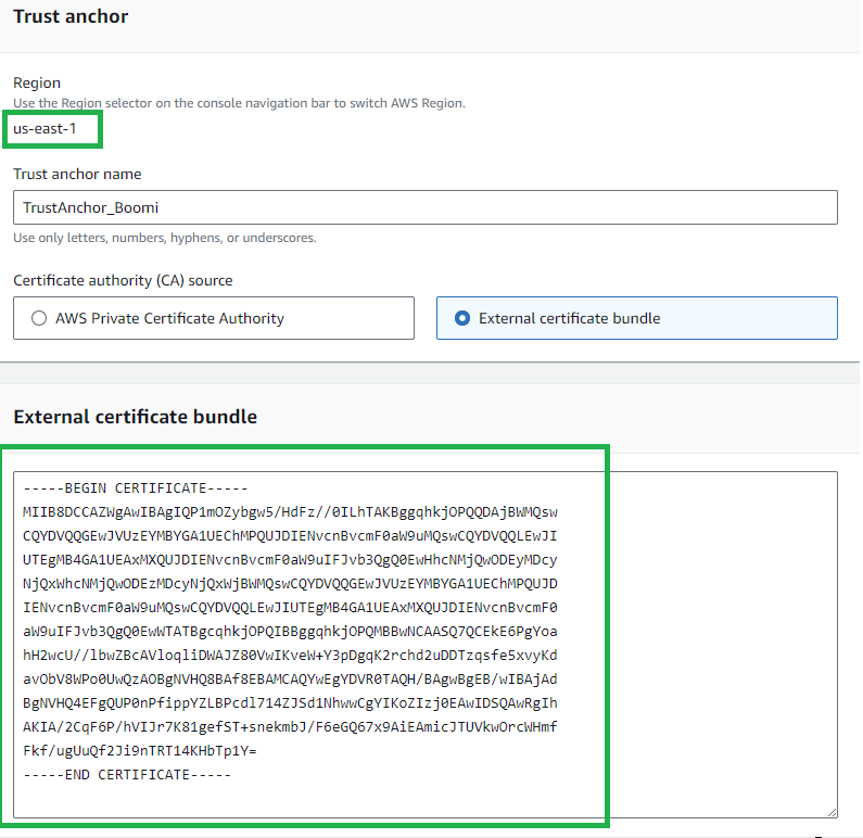 Article: AWS IAM Roles Anywhere Authentication With Boomi - Boomi Community