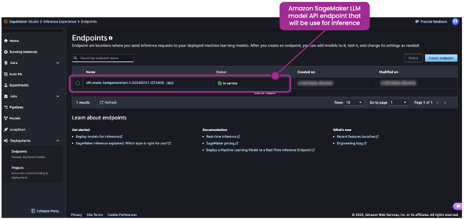 Article: Invoking LLM Model deployed in AWS SageMaker by using Boomi's AWS Lambda connector and ...