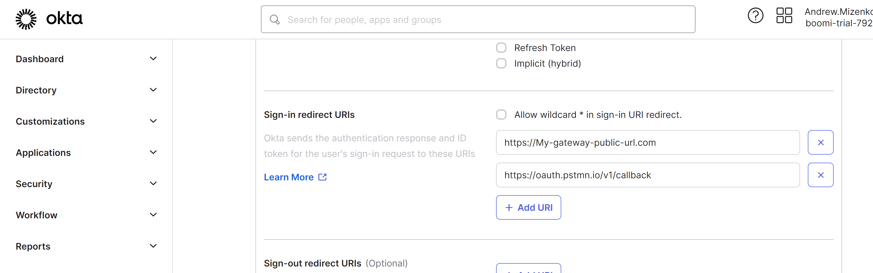 Article: JWT Authentication with Okta Quickstart Guide - Boomi Community