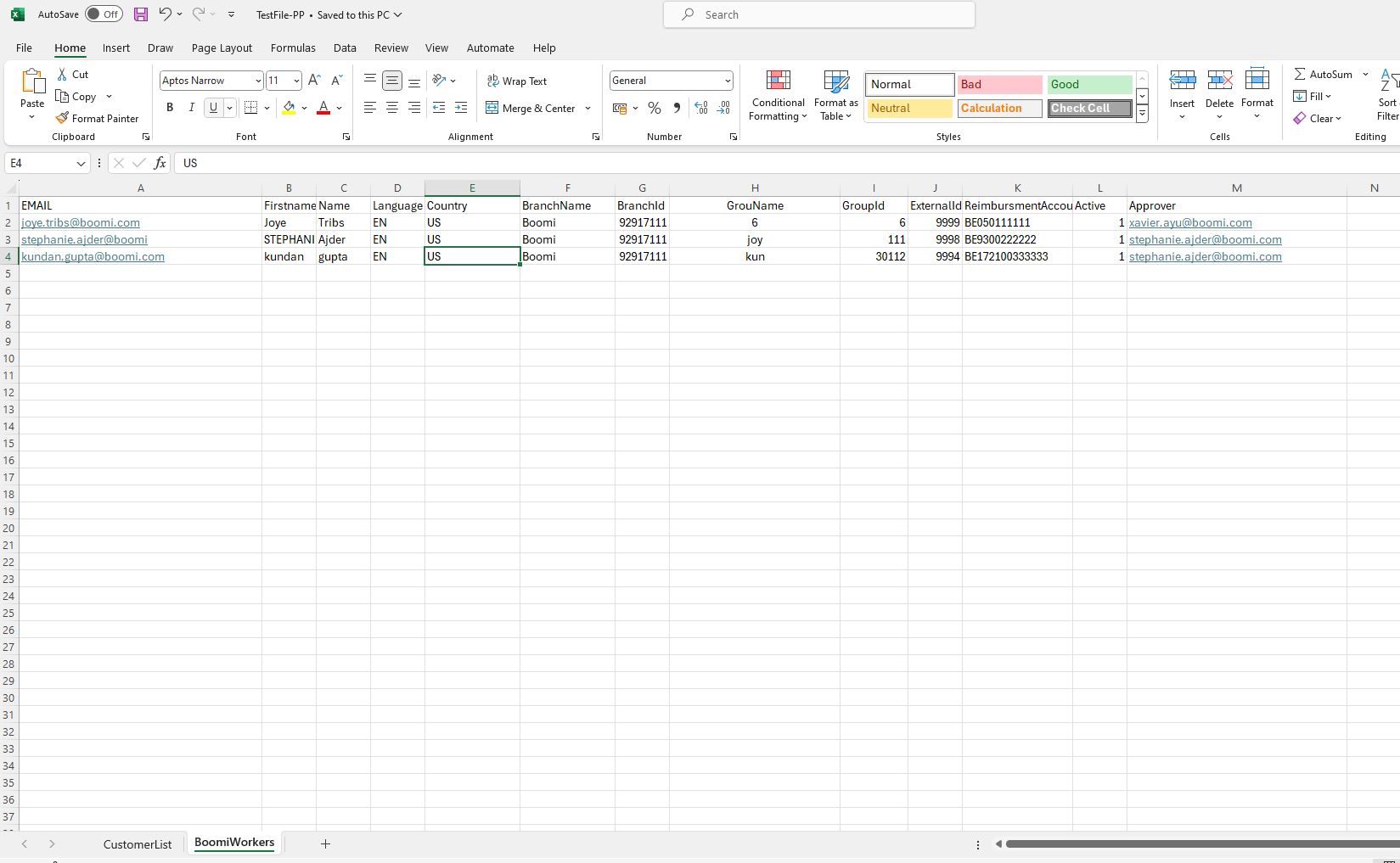 Article: How to read password protected excel sheet in Boomi - Boomi Community