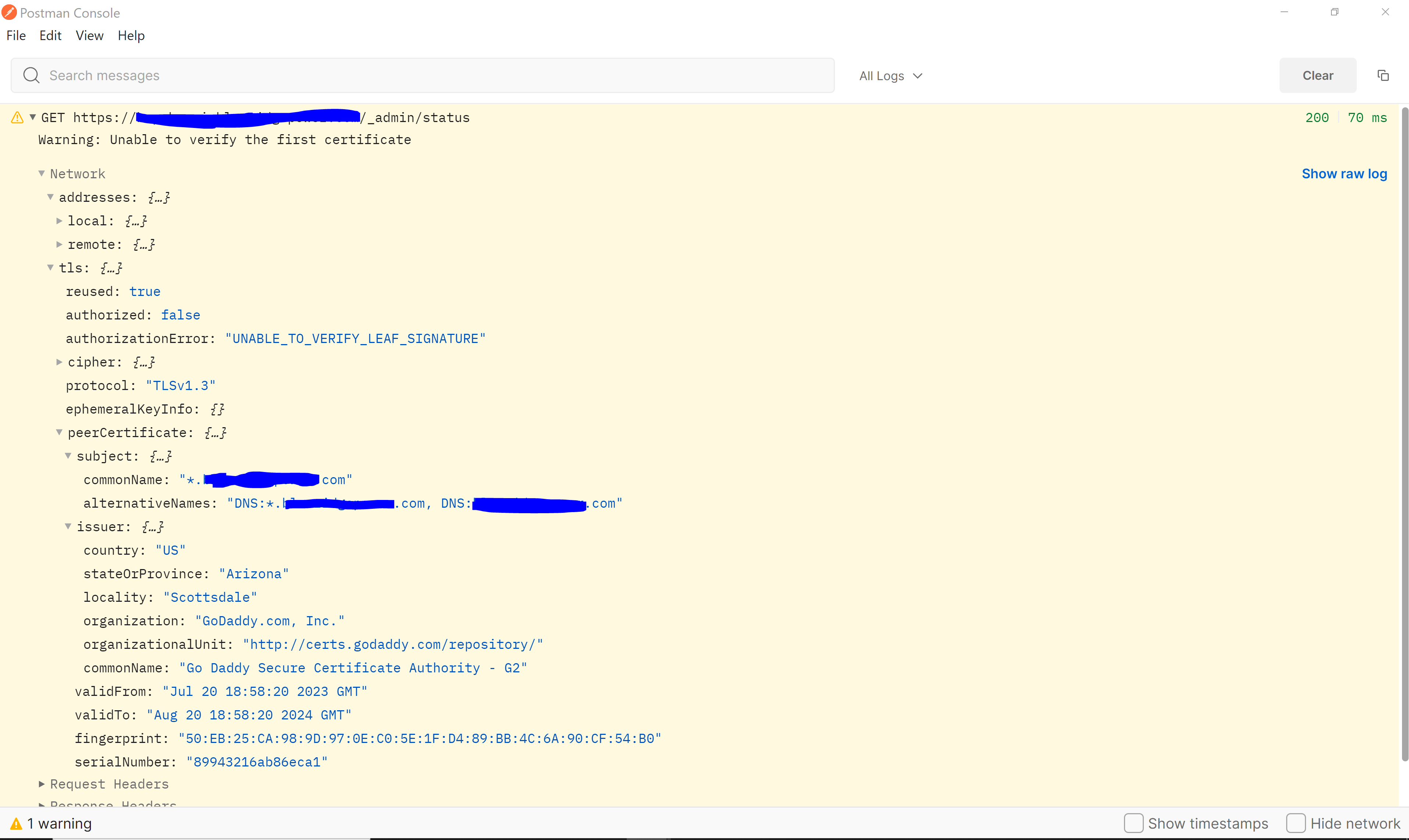Article How To Resolve An Api Call Response Exception Unable To Verify The First Certificate