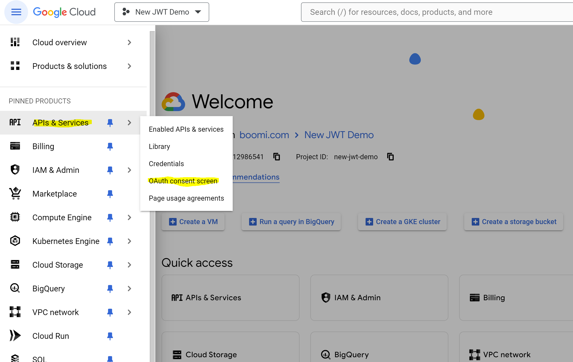 Article: JWT Authentication with Google IDP Quickstart Guide - Boomi ...