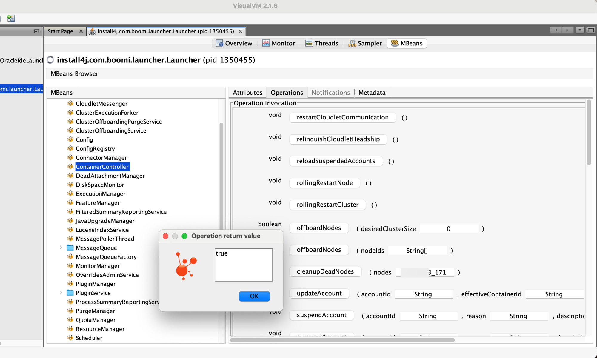Article Offboard Nodes From Runtime Cluster Cluster From Visualvm