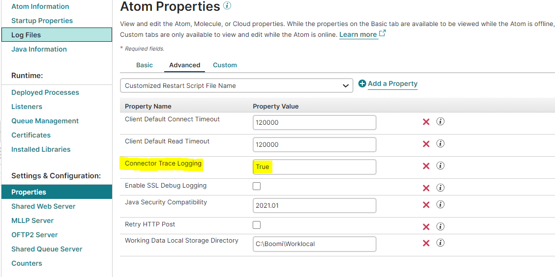 Article: How To Capture HTTP Logs - Boomi Community