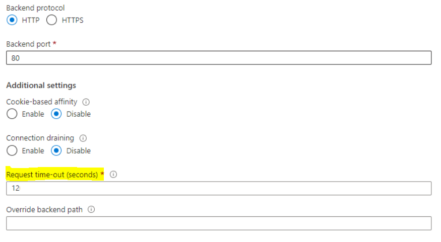 Article: 504 Gateway Timeout Response on Postman client / HTTP client connector even when the ...